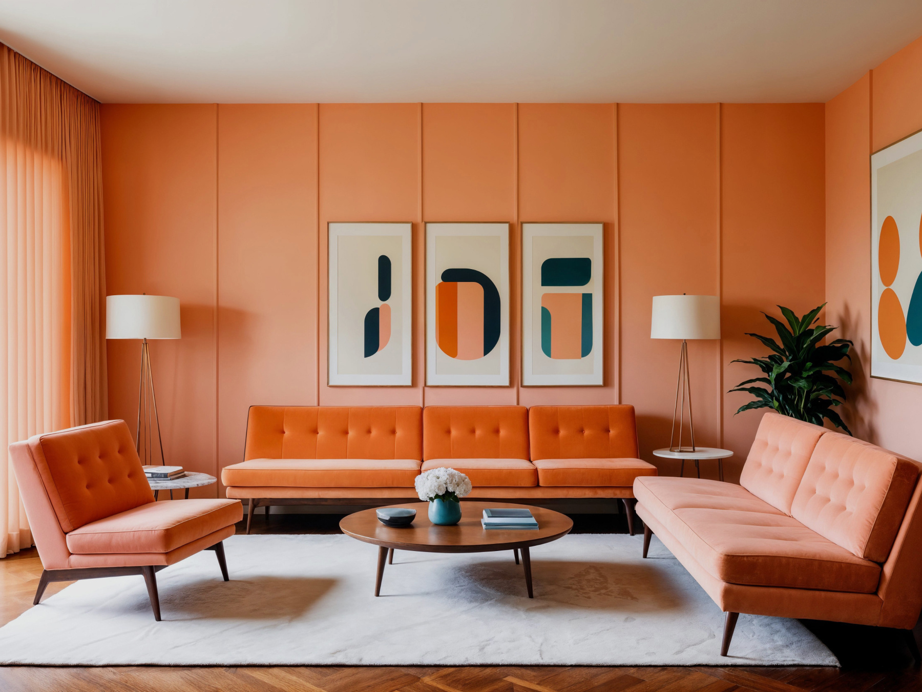 A seventies revival leads the way in retro-inspired interiors | Lew ...